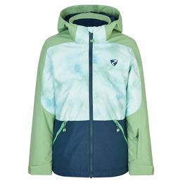 Skijacke Ziener "AMELY", Kinder, Gr. 116, blau (dunkelblau), Obermaterial: 100% Polyester;Futter: 1. 100% Polyamid, 2. 100% Polyester;Wattierung: 100% Polyester;, Jacken