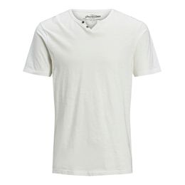 Jack & Jones Jack & Jones Shirt "Split" in Creme - 40% | Größe XL | Herren-plussize