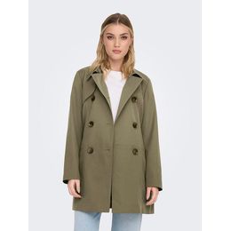 Only Trenchcoat in Khaki - 40% | Größe M | Damenjacken