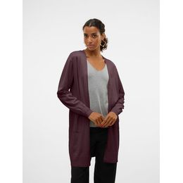 Only Cardigan in Aubergine - 28% | Größe S | Damen-pullover-cardigans