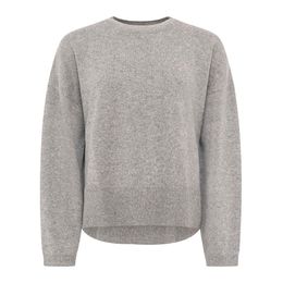 Zwillingsherz Kaschmir-Pullover in Grau - 47% | Größe S | Damen-pullover-cardigans