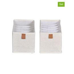 STORE IT! STORE IT 2er-Set: Organizer in Creme - (B)15 x (H)15 x (T)30 cm - 22% | Kisten-koerbe