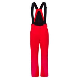 Skihose Ziener "TAZLIN-Z pants man", Herren, Gr. 46, EURO-Größen, rot, Obermaterial: 100% Polyester (recycelt); Futter: 100% Polyamid; Wattierung: 100% Polyester (recycelt), Hosen