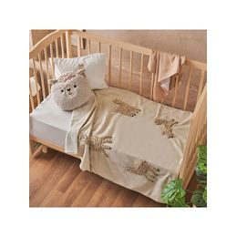 Bella Maison Musselin-Babydecke "Alpaca" in Beige - (L)100 x (B)80 cm - 53% | Decken