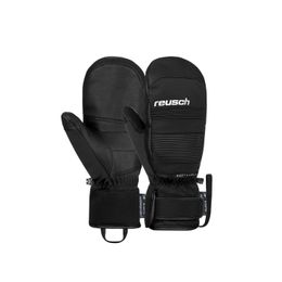 Fäustlinge Reusch "Andy R-TEX XT Mitten", Damen, Gr. 8,5, schwarz, 50% Polyester, 20% Polyamid, 20% Ziegenleder, 5% Elasthan, 5% Wolle, mehrfarbig, Handschuhe, mit wasserdichter Membran