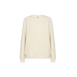 Strickpullover soyaconcept "Soya Concept Sweater SC_BANU", Damen, Gr. L, 1620 cream, Obermaterial: 48% Modal, 48% Polyester, 4% Elasthan, Pullover