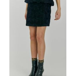 Midirock NORR "NORR Skirt Rose", Damen, Gr. 36, schwarz, Obermaterial: 100% Polyester, Röcke