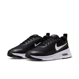 Sneaker Nike Sportswear "W AIR MAX NUAXIS", Gr. 36,5, schwarz, weiß, dunkelgrau, comet rot, Synthetik, Textil, Schuhe