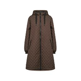 Kurzmantel soyaconcept "Soya Concept Coat SC-FENYA 73", Damen, Gr. XXL, 8694 hot fudge, Obermaterial: 100% Polyester, Mäntel