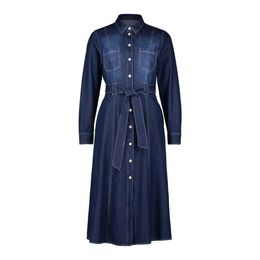 Zero Jeanskleid mit G&uuml;rtel Damen Gr&ouml;&szlig;e 34 blue denim Winterkleid