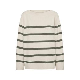 soyaconcept Damen Strickpullover "Soya Concept Jumper SC-KANITA STRIPE 21."97390c misty melange combi, Gr. XL, Obermaterial: 50% Viskose, 27%
