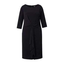 Ulla Popken Midikleid Damen Gr&ouml;&szlig;e 46 schwarz Winterkleid