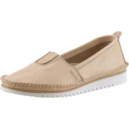 Andrea Conti Damen Slipper beige Größe 36