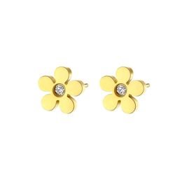 Hey Happiness Ohrringe 'Forget-Me-Not' Damen Gr&ouml;&szlig;e One Size gold