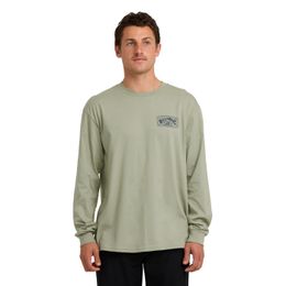 Langarmshirt Billabong "Scenic Arch A/DIV", Herren, Gr. XL, seagrass, 100% Baumwolle, Shirts Langarmshirt