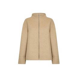 Outdoorjacke soyaconcept "Soya Concept Jacket SC-VIENNA 1", Damen, Gr. XL, 98008 sand melange, Obermaterial: 60% Polyester, 30% Wolle, 4% Nylon, 3% Polyacryl / Acryl, 3% Viskose, Jacken Outdoorjacke