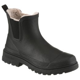 VERBENAS Damen Chelseaboots "Lua Mate", Gr. 36schwarz, Elastischer Einsatz, Synthetik, unifarben, Schuhe, Schupfboots, Winterstiefelette mit