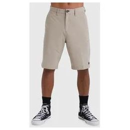 2-in-1-Shorts Billabong "Crossfire", Herren, Gr. 30S, grün (khaki), 64% Polyester, 22% Baumwolle, 8% Elasthan, 6% Polyamid, Hosen