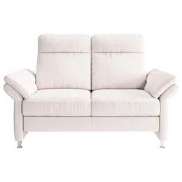 2-Sitzer Home Affaire "Mailand", beige (creme), B:158cm H:103cm T:89cm, 100% Polyester, Sofas, mit komfortablem Federkern-Sitz, wahlweise mit Move-Funktion