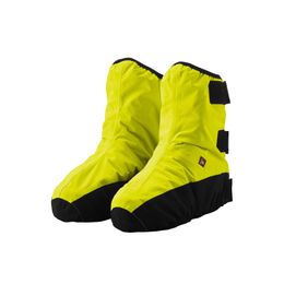 Fahrradschuh Gonso "Save Shoecover Therm", Gr. L, gelb, 100% Polyester, Schuhe, wasserdichter &Uuml;berschuh, Schuh&uuml;berzieher, Easy Entry System