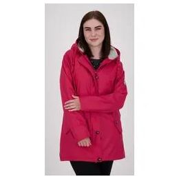 Regenmantel ANKERGLUT "ANKERGLUTTRAUM WOMEN", Damen, Gr. 40/42 (M), rot, Obermaterial: 100% Polyurethan; Futter: 100% Polyester“, mit Druckknopf, Mäntel, auch in Großen Größen erhältlich