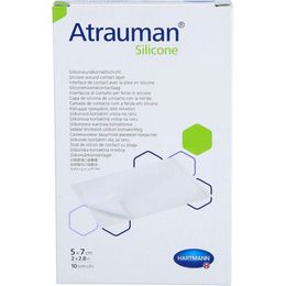 Atrauman Silicone steril 5x7 cm Kompressen 10 St