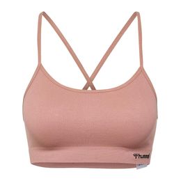 Hummel Sport-BH 'Juno' Damen Größe M rosé / schwarz