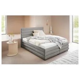 Polsterbett "Maylis", grau, B:172cm L:211cm, 100% Polyester, LeGer Home by Lena Gercke, Betten, Polsterbett ohne Bettkasten Polsterbett, wahlweise mit und ohne Matratze und Lattenrost, auch in 200cm Breite