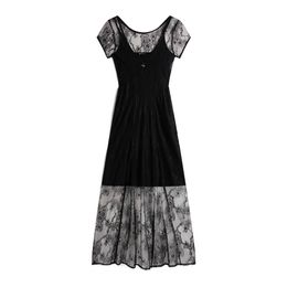 Tommy Jeans Kleid Damen Größe 40 schwarz Winterkleid