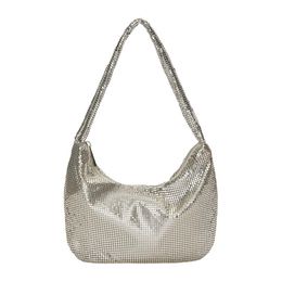 Pull&Bear Pull&Bear Schultertasche Damen Größe One Size gold