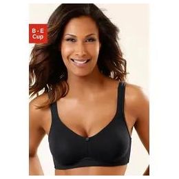 Schalen-BH Nuance, Damen, Gr. 85, Cup B, schwarz, Jersey, Obermaterial: 40% Baumwolle, 40% Polyester, 20% Elasthan, BHs BH Schalen-BH T-Shirt-BH Bügelloser-BH, mit Spacer-Schalen ohne Bügel