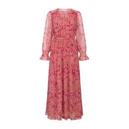 Noa Noa Kleid 'Cath' Damen Größe 44 grün / rosé / dunkelpink Winterkleid