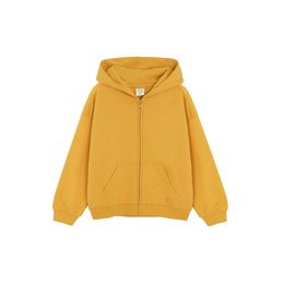 Cool Club Zip-Up Hoodie boy Yellow size 128