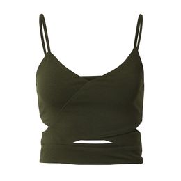 ABOUT YOU Top 'Stina' Damen Gr&ouml;&szlig;e S khaki