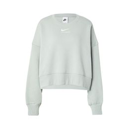 Nike Sportswear Sweatshirt 'PHNX FLC' Damen Größe S pastellgrün / weiß