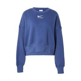 Nike Sportswear Sweatshirt 'PHNX FLC' Damen Gr&ouml;&szlig;e XS navy / wei&szlig;