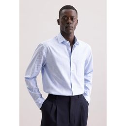 Seidensticker Business Shirt 'Schwarze Rose' male Blue size 44