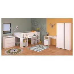 Jugendzimmer-Set Parisot "Pirouette 11", weiß, Schlafzimmermöbel-Sets