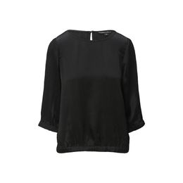 comma, COMMA Bluse Damen Gr&ouml;&szlig;e XXL schwarz
