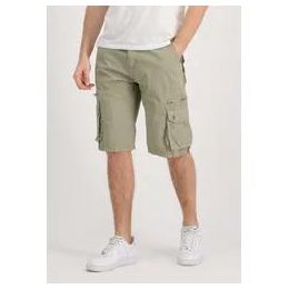 Shorts Alpha Industries "Alpha Short", Herren, Gr. 31, Normalgrößen, beige (vintage sand), Obermaterial: 100% Baumwolle, Hosen