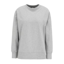 Noppies Umstand Sweatshirt 'Alta' Damen Gr&ouml;&szlig;e M ecru / graumeliert / dunkelrot