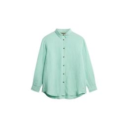 Superdry Bluse Damen Größe M türkis / braun