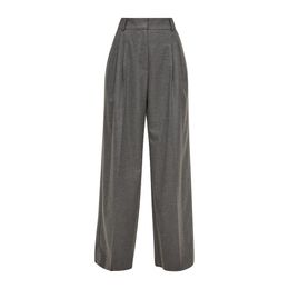 s.Oliver BLACK LABEL Bundfaltenhose Damen Größe 52 graphit