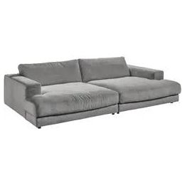 Loungesofa Places of Style "Enisa, B/T/H: 290/170/85 cm", grau (dunkelgrau), B:290cm H:85cm T:170cm, 88% Polyester, 12% Polyacryl, Sofas, Zeitloses und stylisches Loungemöbel, Mega-Sofa, Big-Sofa XXL