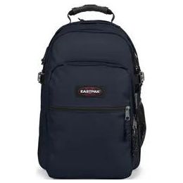 Freizeitrucksack Eastpak "TUTOR", Gr. B/H/T: 32,5cm x 48cm x 26cm, blau (ultra marine), Polyester, meliert, Basic, Rucksäcke, mit geräumigen Fächern