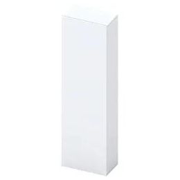 Mehrzweckschrank Inosign "Infinity Breite 54 cm, Stauraumschrank mit 1 Tür, Mehrzweckschrank", weiß (weiß hochglanz lack), B:54cm H:186cm T:30cm, Schränke, mit Push-to-open Funktion, 2 Größen, verschiedene Farben