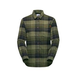 Mammut Langarmshirt &lsquo;Trovat&rsquo; Damen Gr&ouml;&szlig;e XL kiwi / tanne / grasgr&uuml;n
