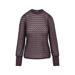 QS Shirt Damen Gr&ouml;&szlig;e XS aubergine