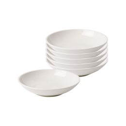 Villeroy & Boch Villeroy & Boch 6er Set Pastaschalen Artesano Original ø 23,6 cm in weiß | Gr.: onesize
