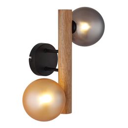 Globo lighting Wandleuchte "RIHA" in black | Gr.: onesize